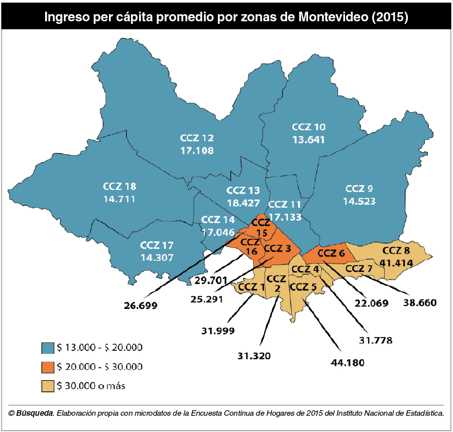 Mapas y planos del Departamento de Montevideo para descargar